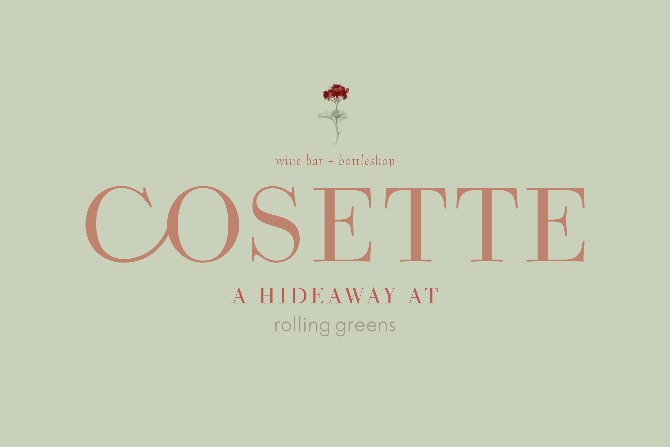 Menu – Cosette Wine Bar